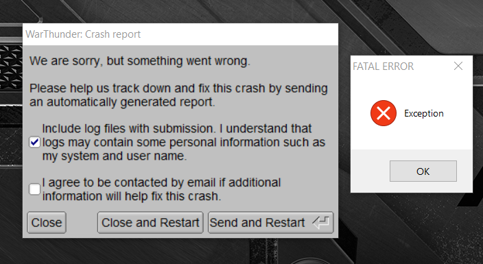 Game crashing quite frequently since Arachis event update? - Crashes, Connection, Update ...