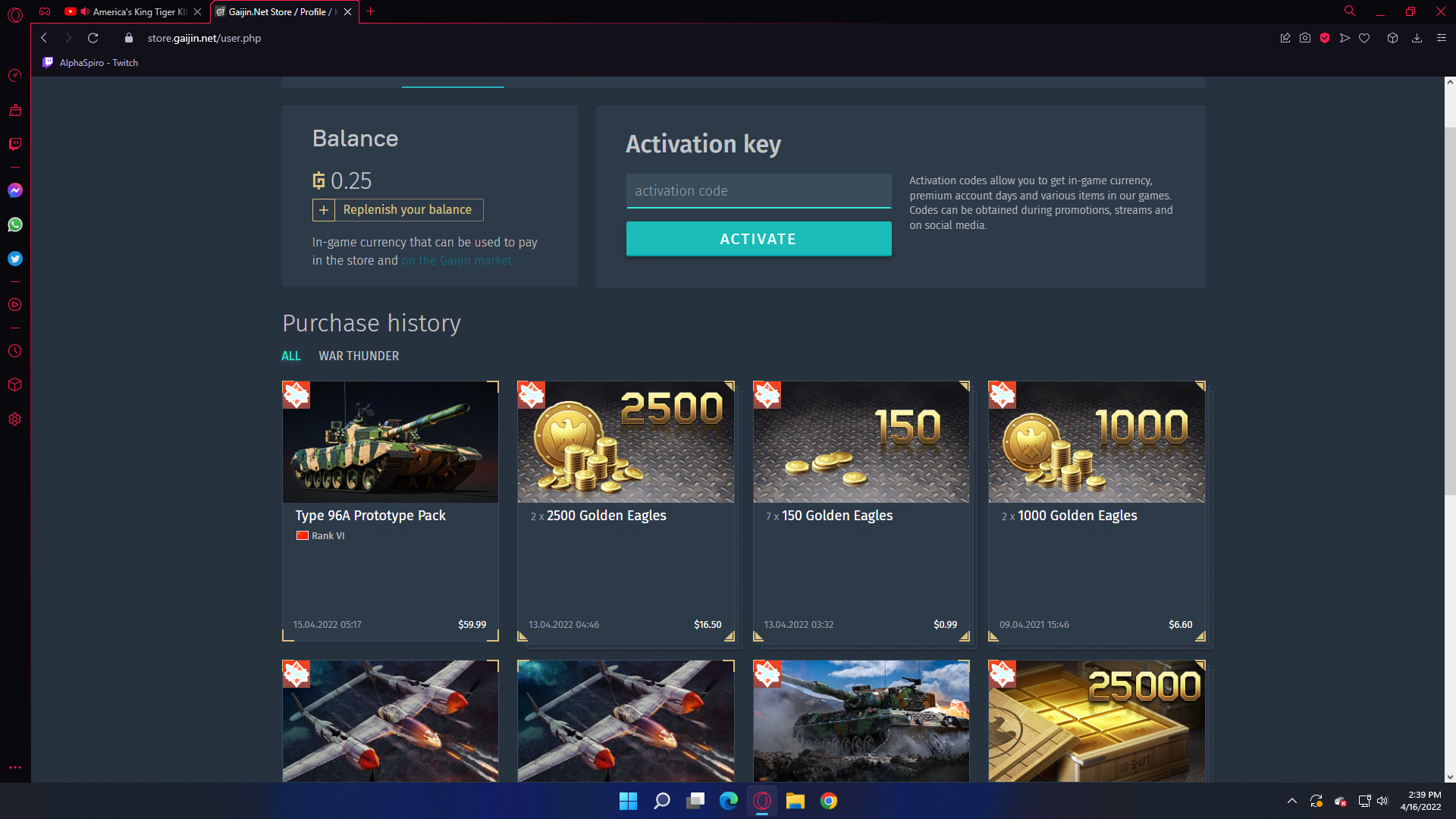 No credit card/paypal option on gaijin marketplace. - Gaijin.net Store ...