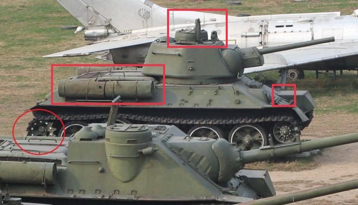 T-34 (1943) (China)'s visual model is not accurate - Visual Model - War Thunder - Official Forum