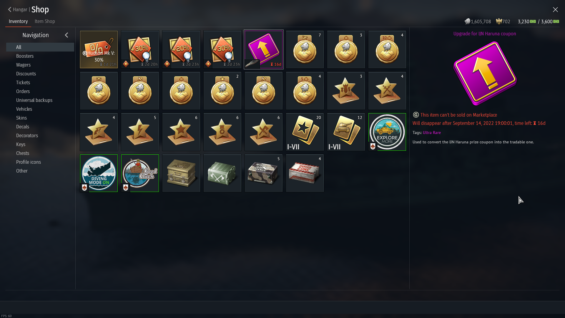 Upgrade for IJN Haruna coupon??? - Manuals, Guides & Help - War Thunder - Official Forum