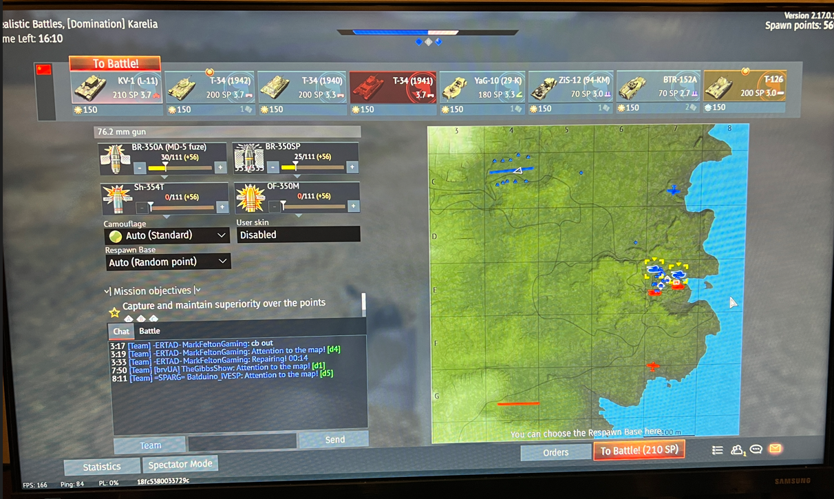 War Thunder Spawn Points System – ICFW